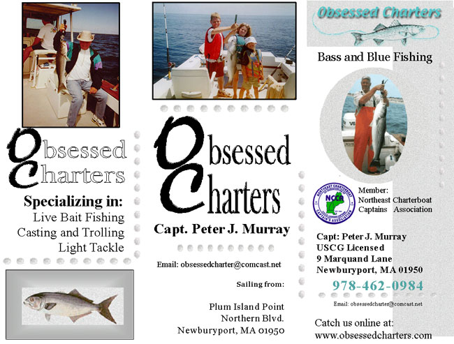 Fishing Charter Brochure